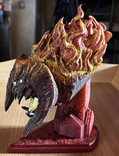 Balrog Bust – Lord of the Rings by FotisMint MakerWorld: Download Free ...