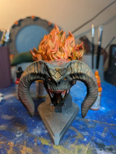 Balrog Bust – Lord of the Rings by FotisMint MakerWorld: Download Free ...