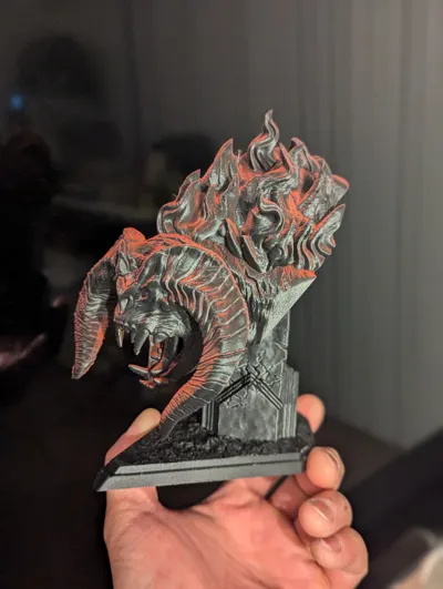 Balrog Bust – Lord of the Rings by FotisMint MakerWorld: Download Free ...