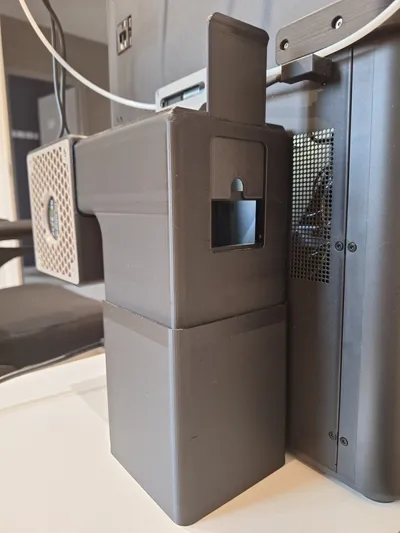 HEPA Carbon Air Filter for Bambu Lab P1S, X1/X1C - Free 3D Print Model ...