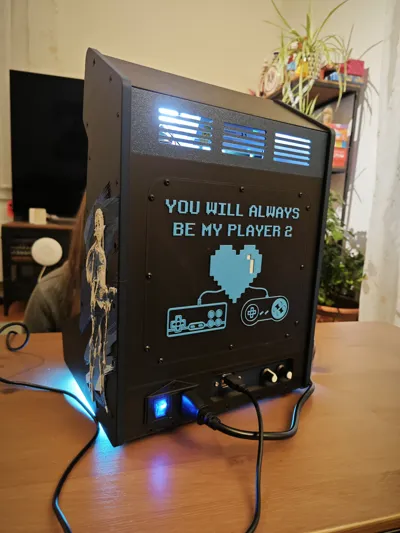 Printed mini arcade machine - Free 3D Print Model - MakerWorld
