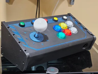 Printed mini arcade machine by Archer MakerWorld: Download Free 3D Models