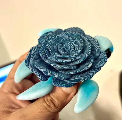 Articulated rose turtle (separate peices) by HoldCtrl MakerWorld ...