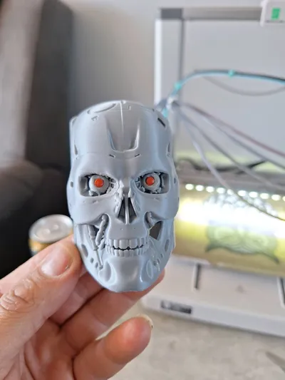 Terminator t800 front cover A1 Remixed by Evasive_Brain MakerWorld: Download Free 3D Models