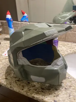 Master Chief Helmet (Halo Infinite) - Free 3D Print Model - MakerWorld