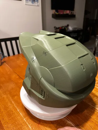 Master Chief Helmet (Halo Infinite) - Free 3D Print Model - MakerWorld