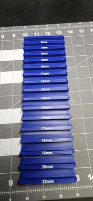 Gridfinity 16 Wrench SAE and Metric Organizers by zekesnack MakerWorld ...