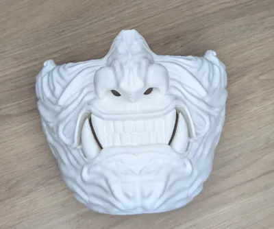 Samurai Oni Mask #03 by ONI.FORGE MakerWorld: Download Free 3D Models