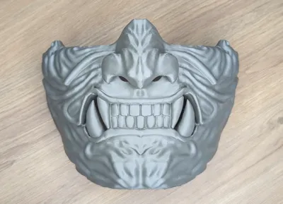 Samurai Oni Mask #03 by ONI.FORGE MakerWorld: Download Free 3D Models