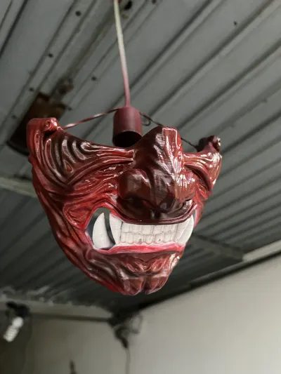 Samurai Oni Mask #03 by ONI.FORGE MakerWorld: Download Free 3D Models