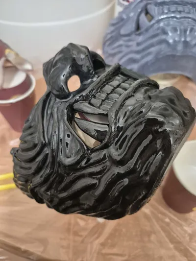 Samurai Oni Mask #03 by ONI.FORGE - MakerWorld