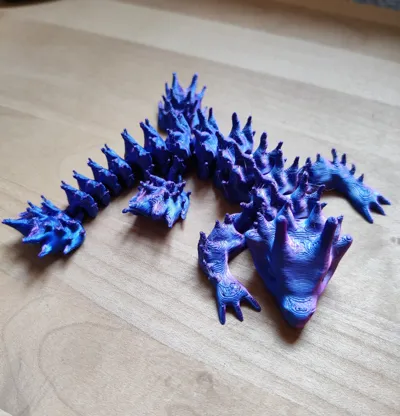 Cute small baby firedragon - print in place! by Insectium3D MakerWorld ...