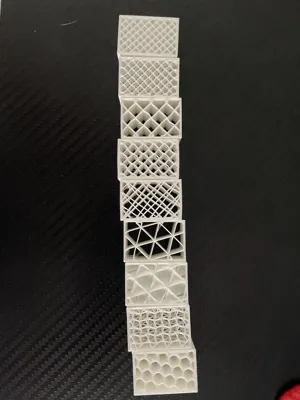 TPU Infill Pattern Squish Test With Labels by Randomblock1 MakerWorld ...