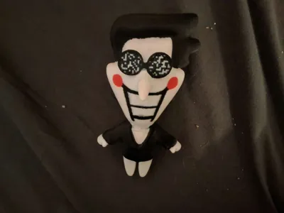 Spamton Figure (Deltarune) Remixed by Luke_AFUS MakerWorld: Download ...