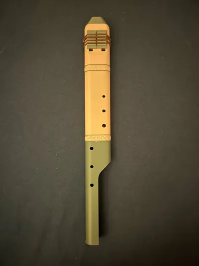 Temple Flute - Tempered Tritone by pitchblackcat MakerWorld: Download ...