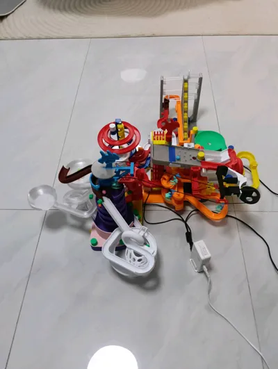 Marble Run 003 6-Ways Looping Addon v2 by MplusM MakerWorld: Download Free 3D Models