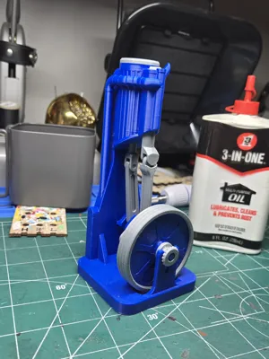 Vertical Steam (air) Engine by Hooowning - MakerWorld