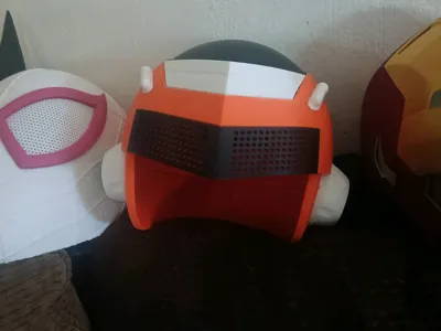 Saiyaman Gohan Helmet Inspired - Free 3D Print Model - MakerWorld