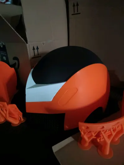 Saiyaman Gohan Helmet Inspired - Free 3D Print Model - MakerWorld
