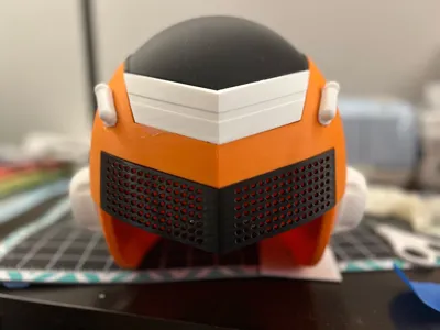 Saiyaman Gohan Helmet Inspired by javiles MakerWorld: Download Free 3D ...