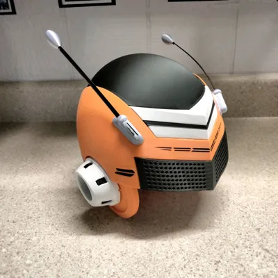 Saiyaman Gohan Helmet Inspired - Free 3D Print Model - MakerWorld