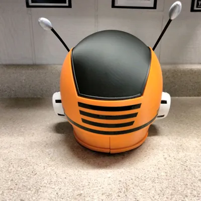 Saiyaman Gohan Helmet Inspired - Free 3D Print Model - MakerWorld