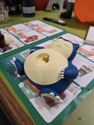 Snorlax Apple watch charge base - Free 3D Print Model - MakerWorld