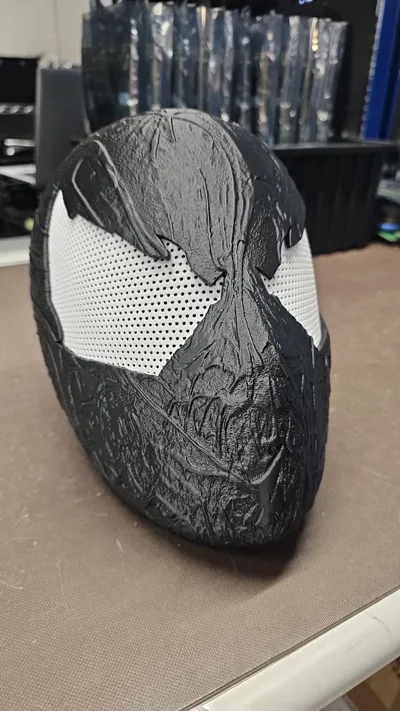 Spider-Man PS5 Symbiote Helmet by Budwin MakerWorld: Download Free 3D ...