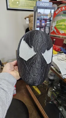 Spider-Man PS5 Symbiote Helmet by Budwin MakerWorld: Download Free 3D ...