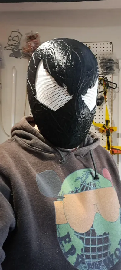 Spider-Man PS5 Symbiote Helmet by Budwin - MakerWorld