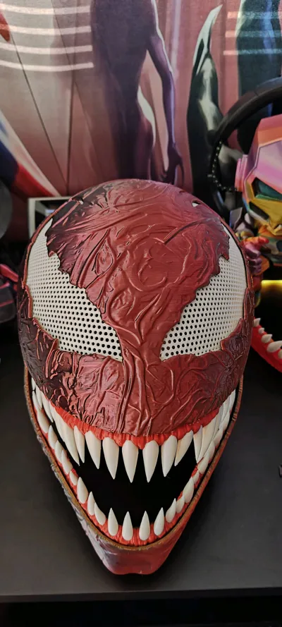 Spider-Man PS5 Symbiote Helmet by Budwin MakerWorld: Download Free 3D ...