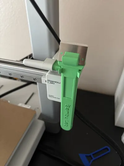 Bambu Scraper Holder v2 for A1 & A1 Mini - Free 3D Print Model - MakerWorld