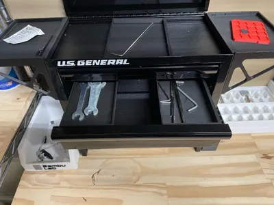 Harbor Freight Mini Tool Box Shelf Remixed by Gilded_Dragon MakerWorld ...