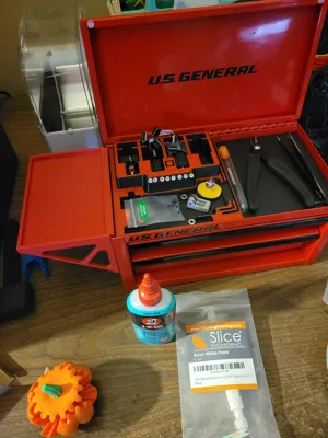 Harbor Freight Mini Tool Box Shelf Remixed by Gilded_Dragon MakerWorld ...