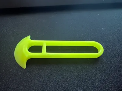 Bed scraper half moon shaped blade fast and simple HEX hexagonal ...