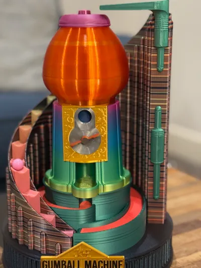 Gumball Marble Machine 1.0 by JKHE MakerWorld: Download Free 3D Models