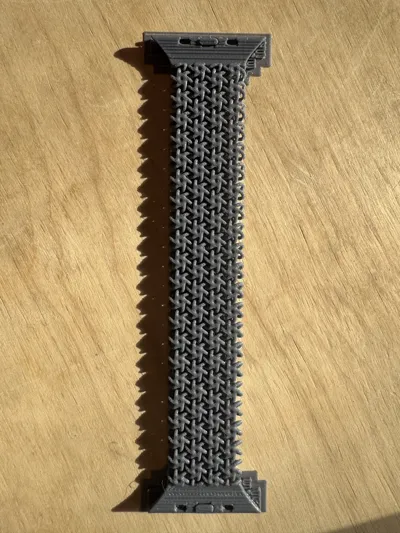 Apple Watch Band - NASA Fabric Chainmail by Viltsu MakerWorld: Download ...