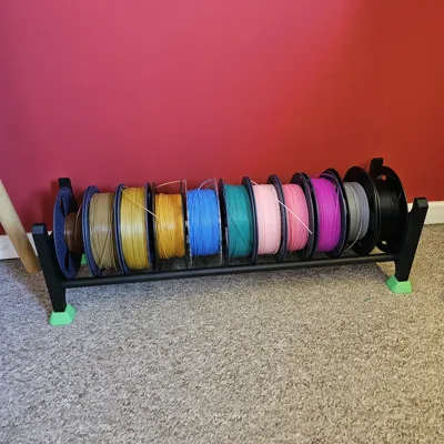 Modular Filament Spool Rack/Shelf by Molodos MakerWorld: Download Free ...