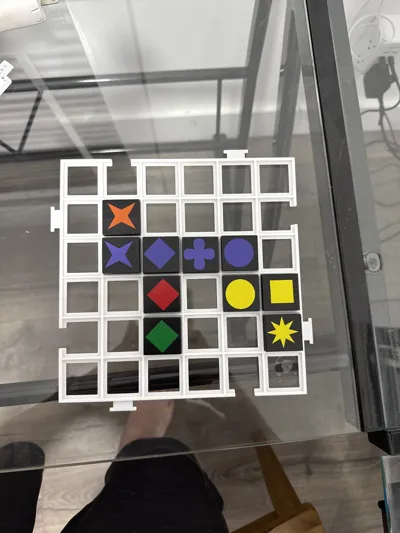 Qwirkle Expandable Grid by Ryschweitzer - MakerWorld