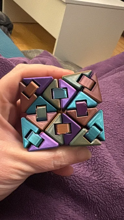 Shape Snake Fidget Fun - Print in Place by VirtuBOB MakerWorld ...