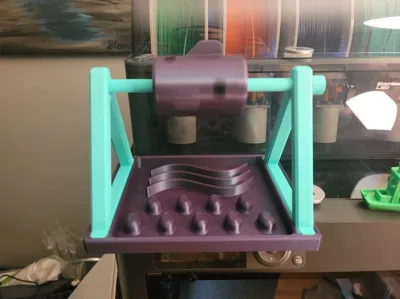 Cat Treat Dispenser by Qrafted Engineering MakerWorld: Download Free 3D Models