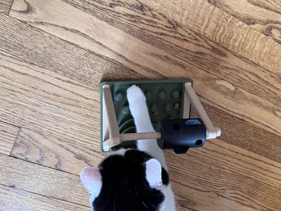 Cat Treat Dispenser by Qrafted Engineering MakerWorld: Download Free 3D Models