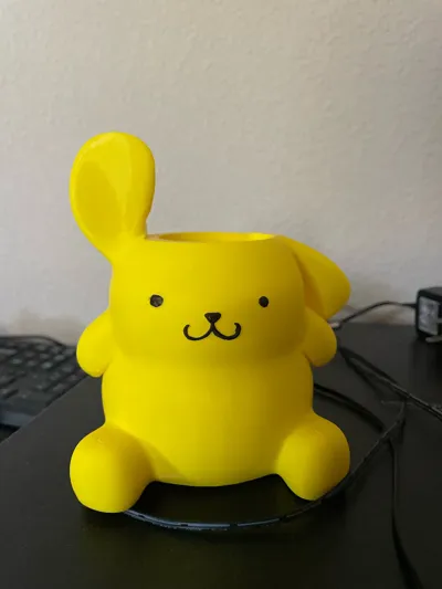 Pompompurin pencil holder Remixed by kaleen MakerWorld: Download Free 3D Models