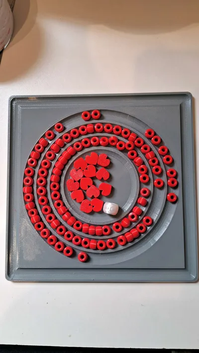 Perline + Vassoio per Perline - Modello di stampa 3D gratuito - MakerWorld