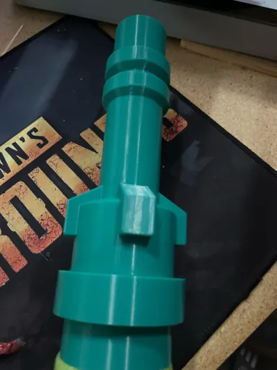 LEG0 Brick Lightsabr Inspired Pool Noodle Handle by Hepha3D MakerWorld ...