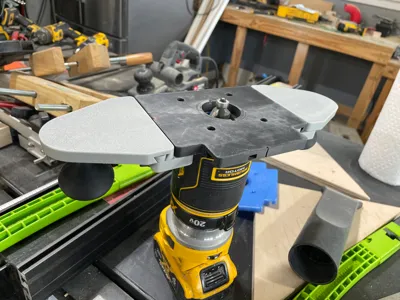 RouterPack Compact router Base Plate by dStego MakerWorld: Download ...