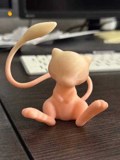Pokemon Mew Print in Place by Norrbi 糯比 MakerWorld: Download Free 3D Models