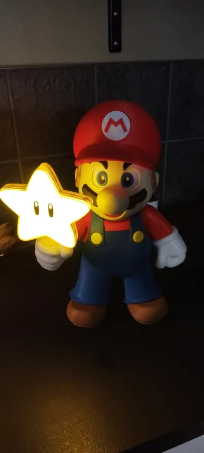 SUPER MARIO Lamp +30cm Remixed by adc design MakerWorld: Download Free ...