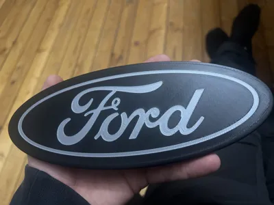 Sleek & Stylish Custom Ford Logo Badge by WelcomeMat MakerWorld ...