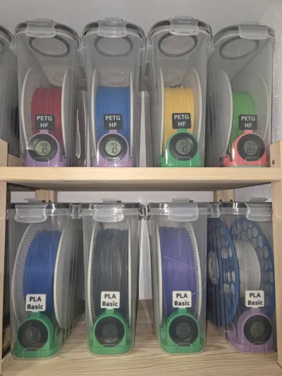 Cereal box dry filament storage - Free 3D Print Model - MakerWorld